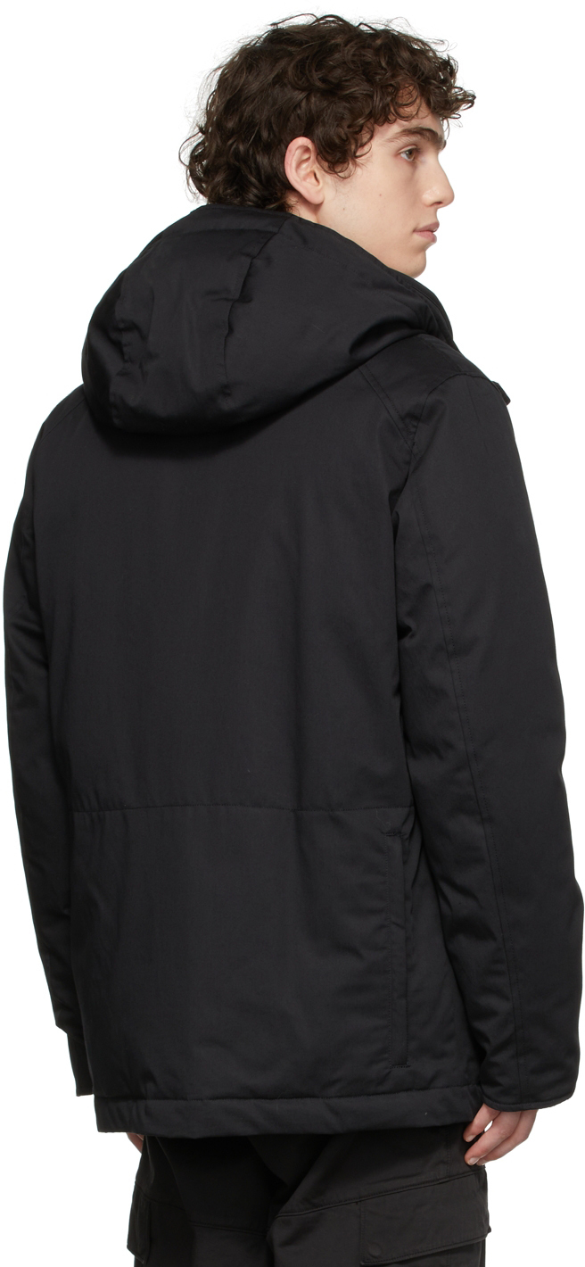 Holubar Black North Hunter Parka Jacket