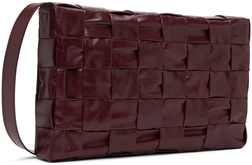 Bottega Veneta Burgundy Maxi Cassette Bag Bottega Veneta