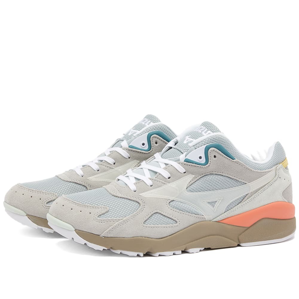 Mizuno Men's Sky Medal S Sneakers in Grey/Papyrus/Orange Mizuno