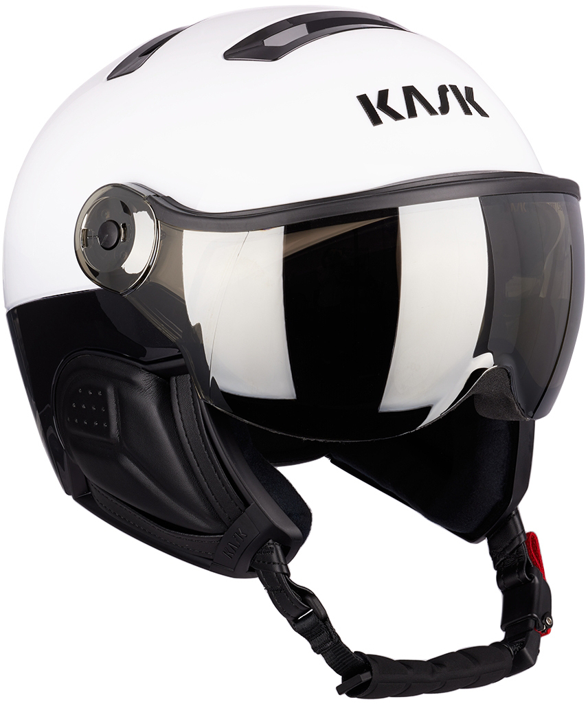 KASK White & Black Class Sport Visor Snow Helmet KASK