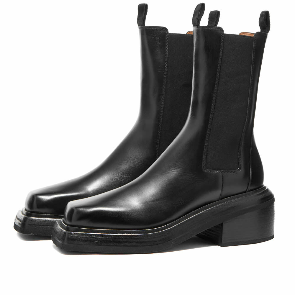 Marsell Cassetto Square Toe Boot Marsèll