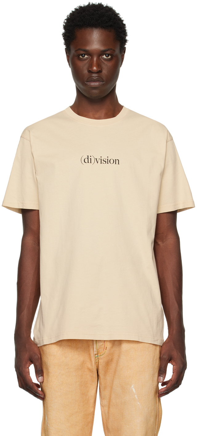 (di)vision Beige Printed T-Shirt (Di)vision