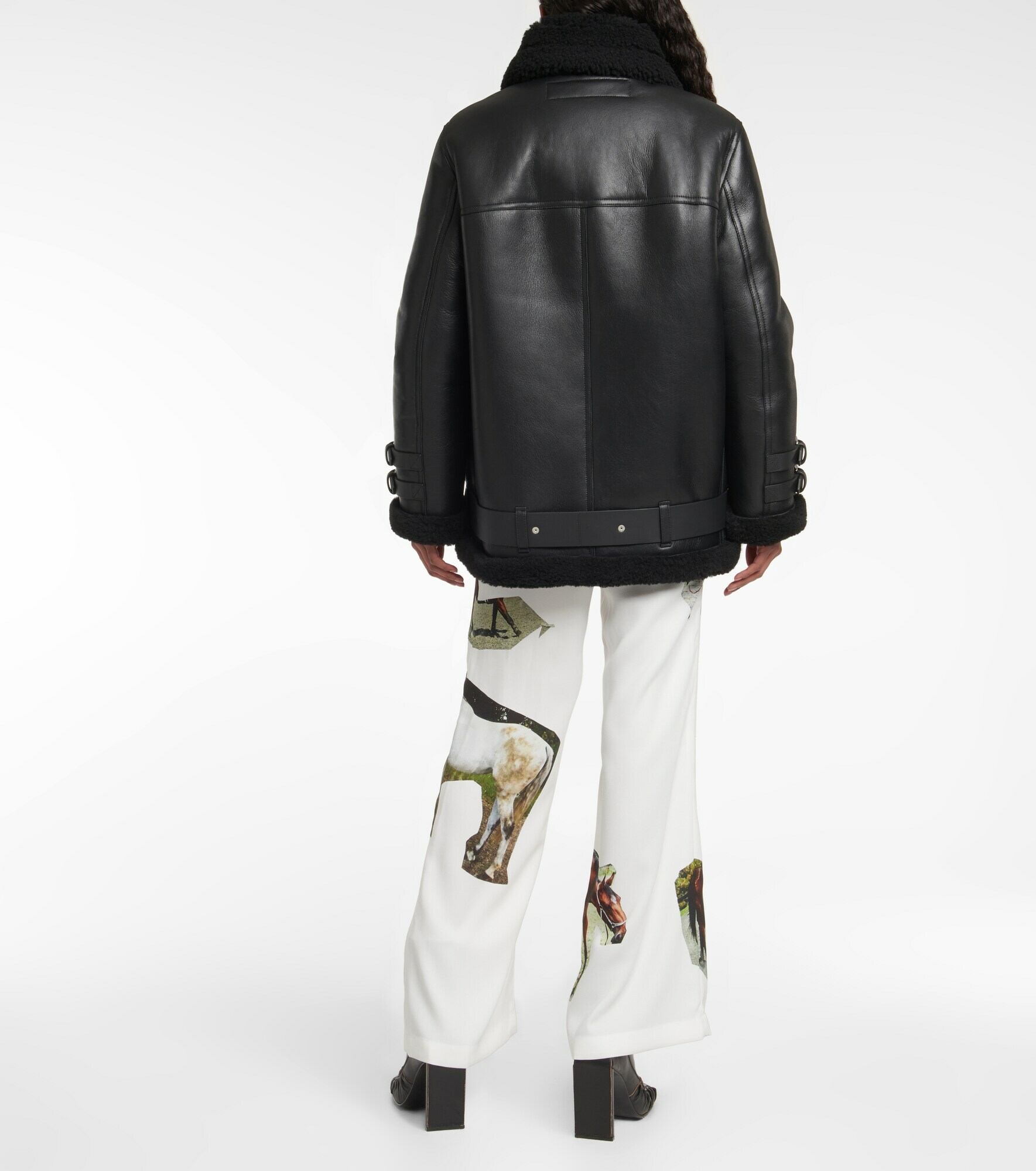 Acne Studios - Velocite shearling jacket Acne Studios