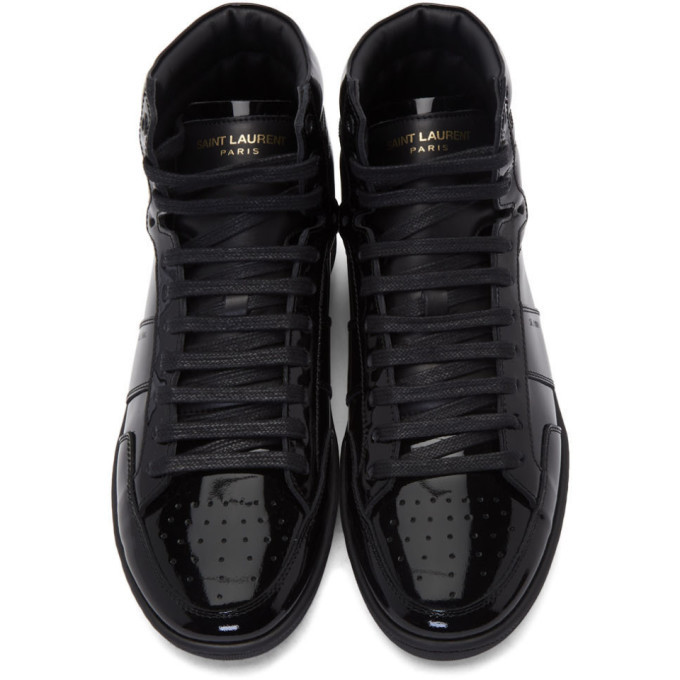 Saint Laurent Black Court Classic SL/10H Sneakers Saint Laurent