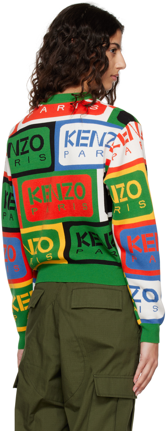 Kenzo Multicolor Kenzo Paris Label Sweater Kenzo