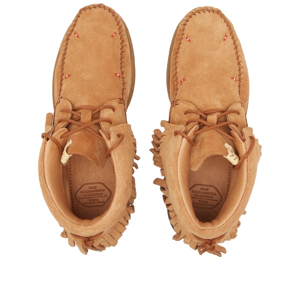 Visvim Men's FBT Shaman Folk Sneakers in Light Brown Visvim