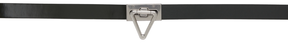 Bottega Veneta Black Point Lock Belt Bottega Veneta
