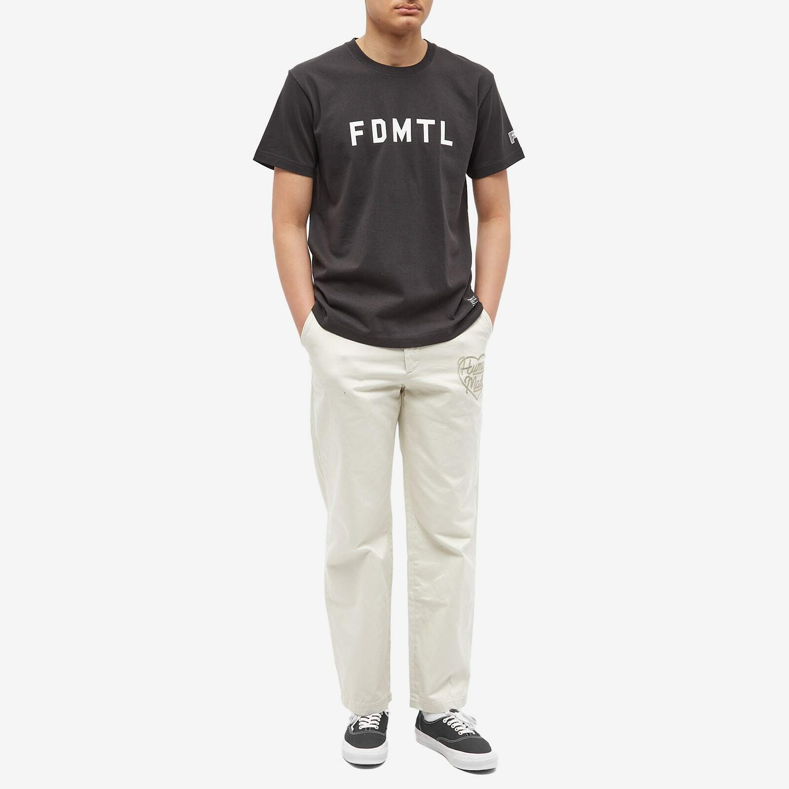 FDMTL Men's Logo T-Shirt in Sumi FDMTL