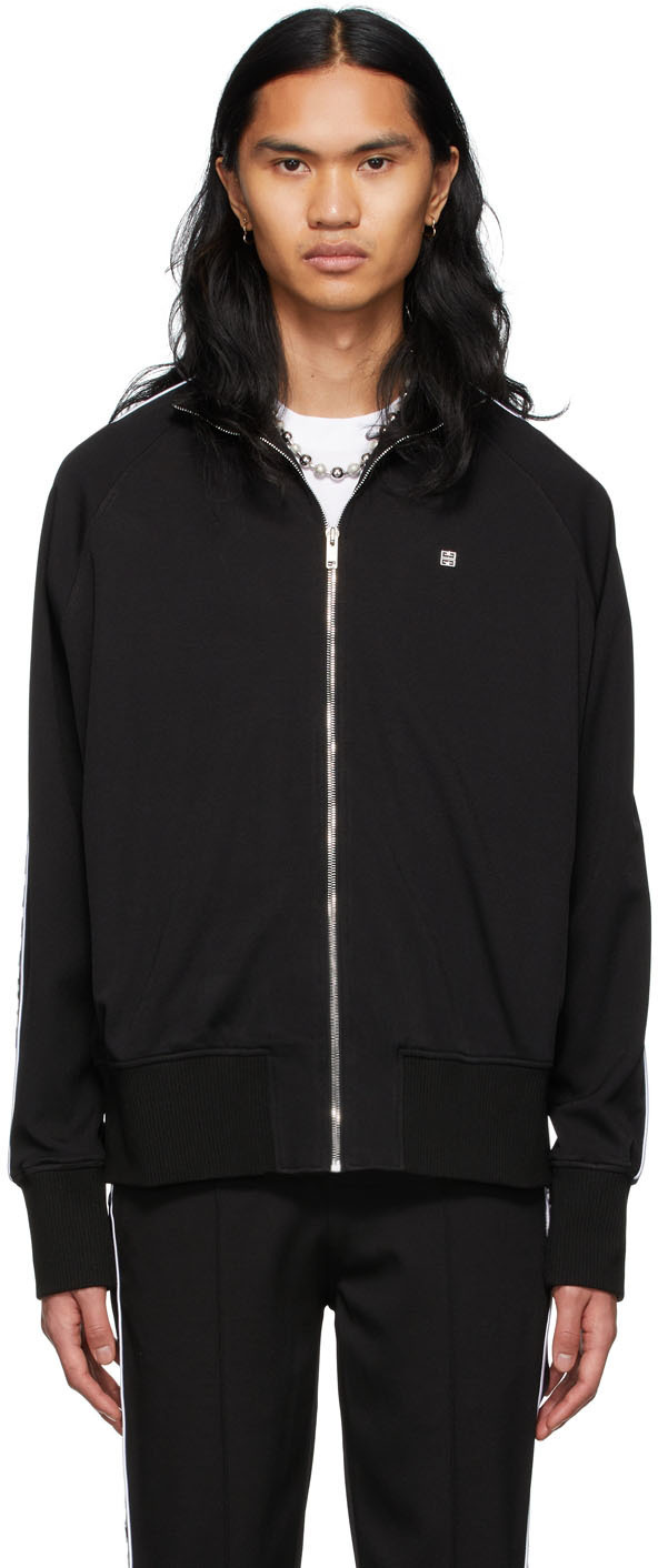 Givenchy Black Nylon Track Jacket Givenchy