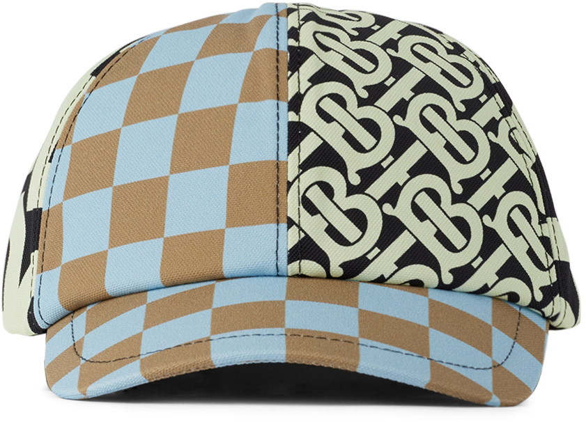 Burberry Kids Multicolor Montage Baseball Cap Burberry