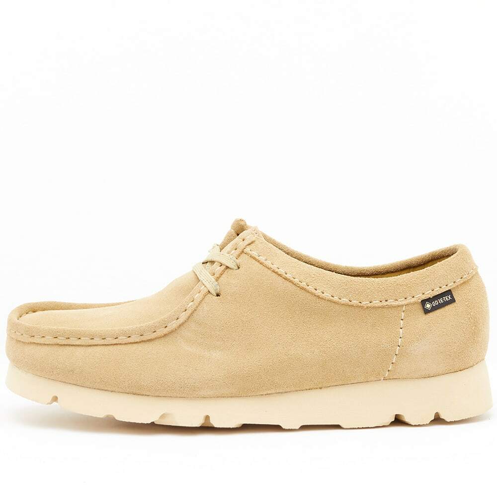 Clarks Originals Women's Wallabee Goretex in Maple Suede Clarks Originals