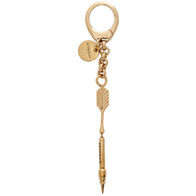 Givenchy Gold Arrow Charm Keychain Givenchy