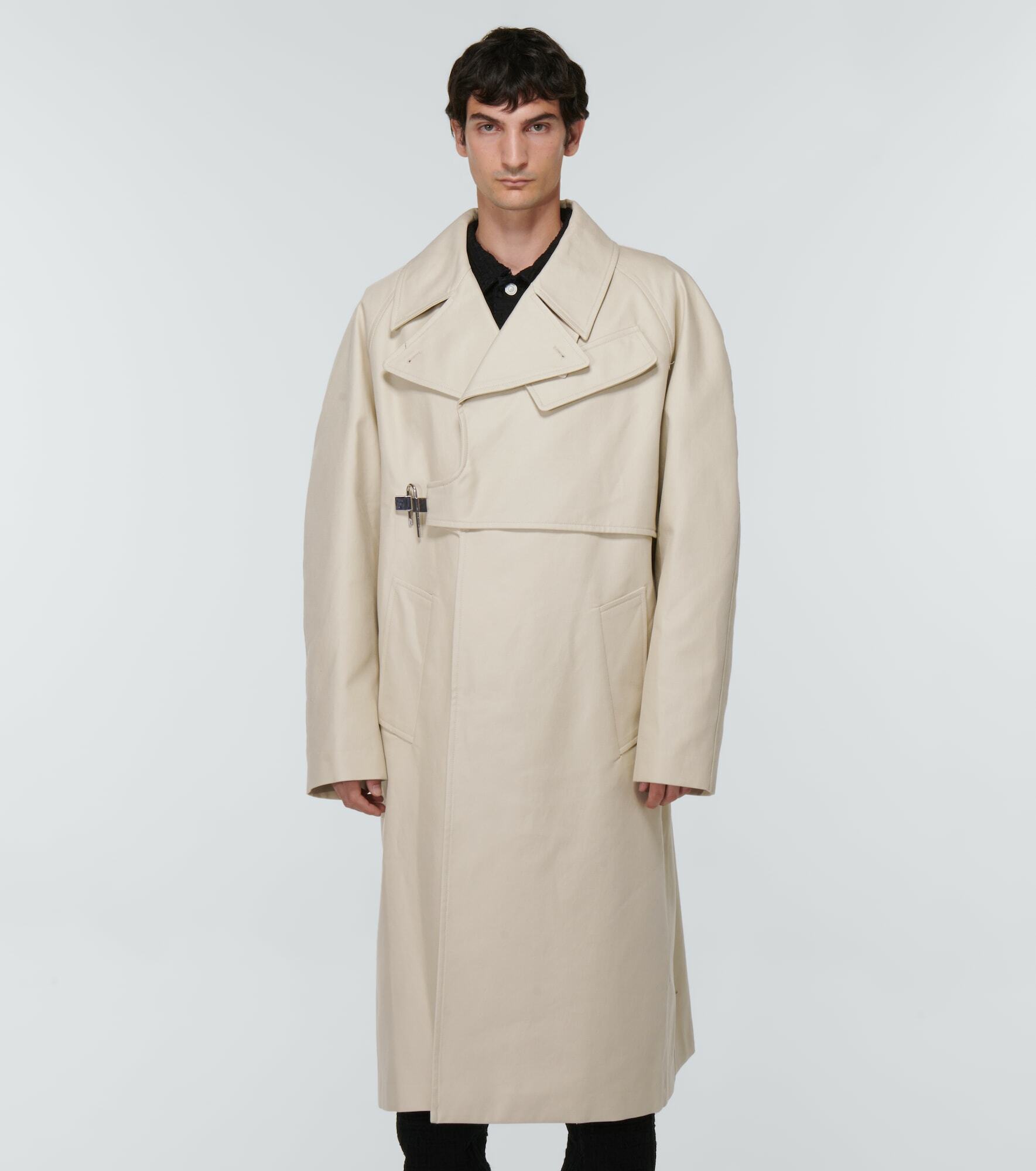 Givenchy - U-lock cotton twill trench coat Givenchy