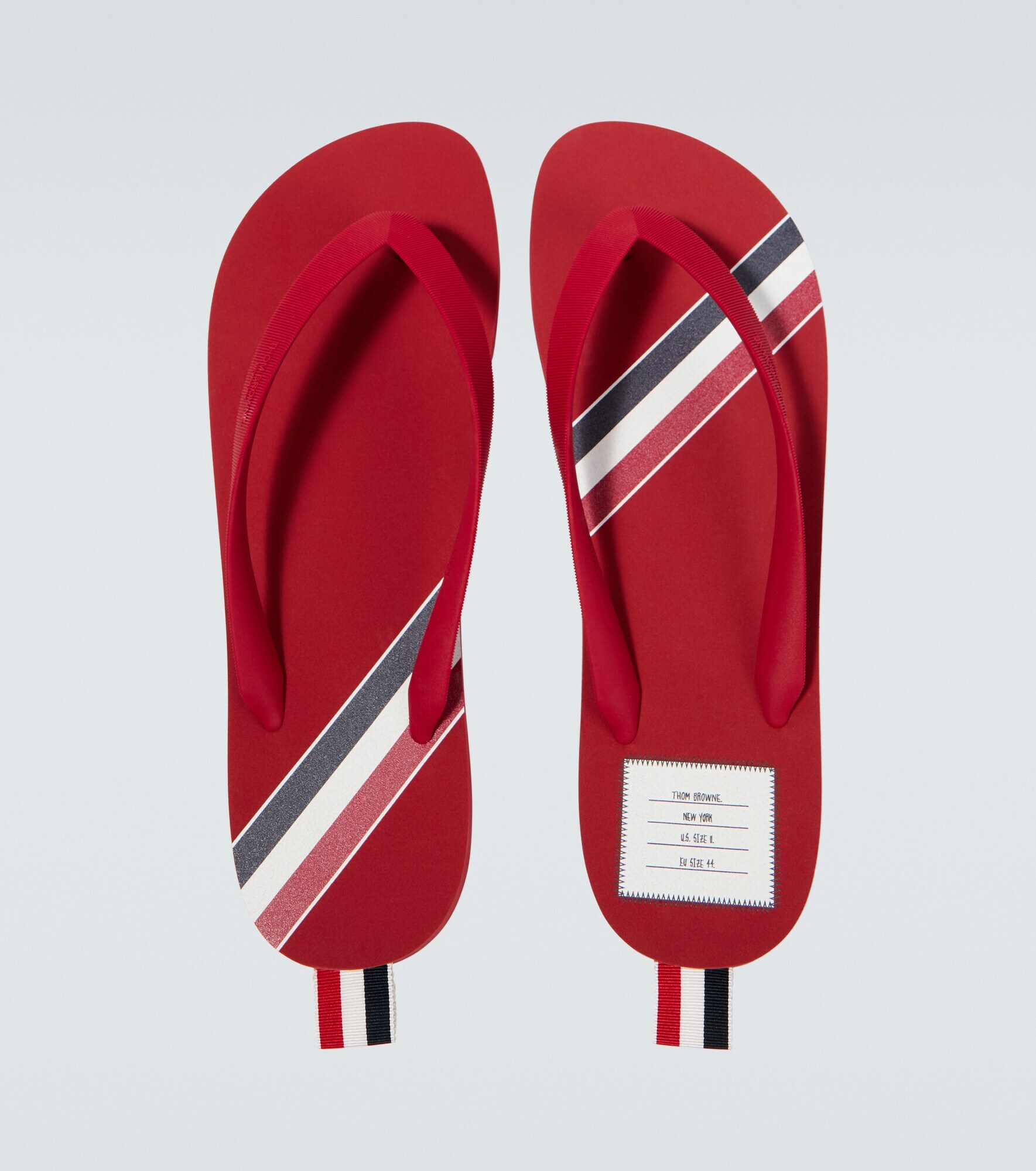 Thom Browne - Rubber thong sandals Thom Browne