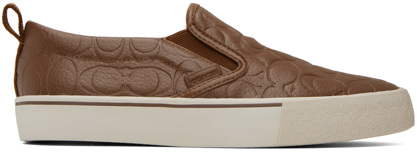 Coach 1941 Brown Embossed Sneakers Coach 1941
