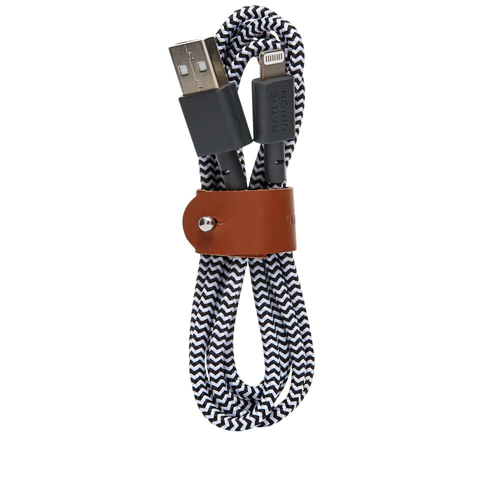Native Union Belt Cable in Zebra Native Union