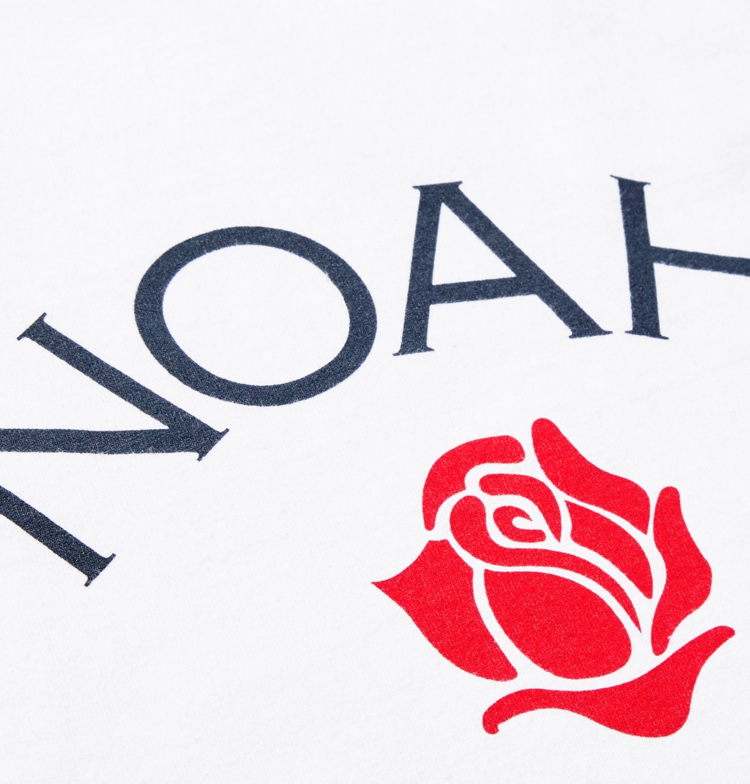 Noah - Logo-Print Recycled Cotton-Jersey T-Shirt - White Noah NYC