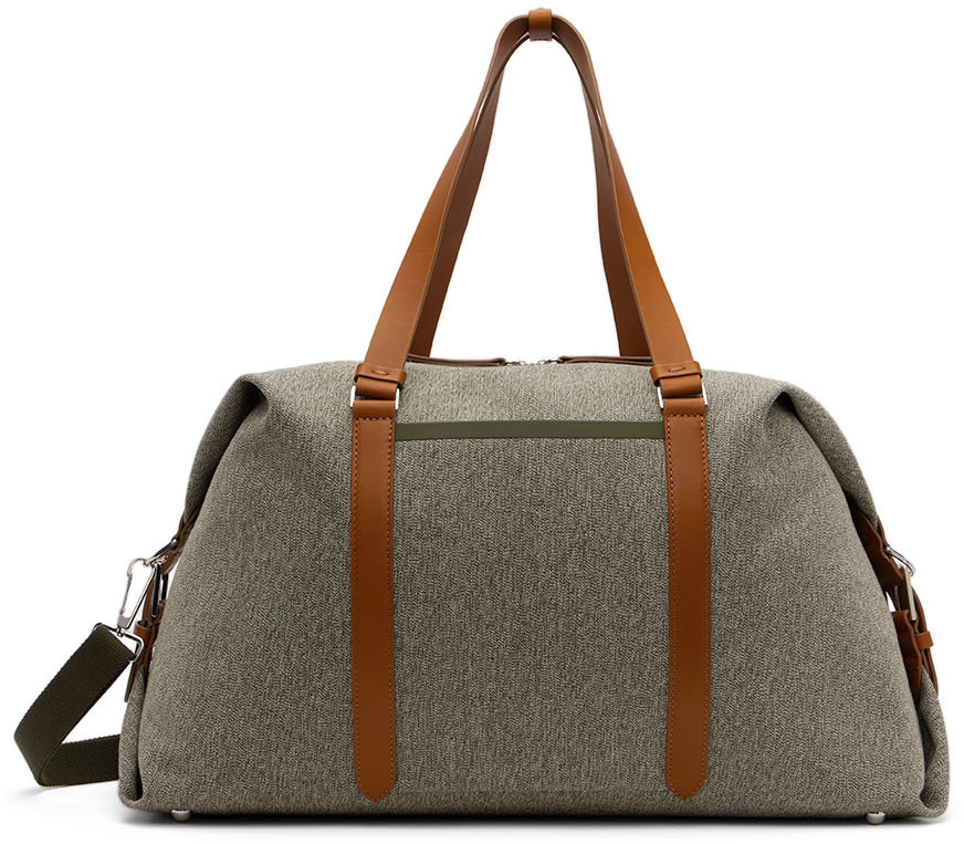 Maison Margiela Khaki Weekender Messenger Bag Maison Margiela