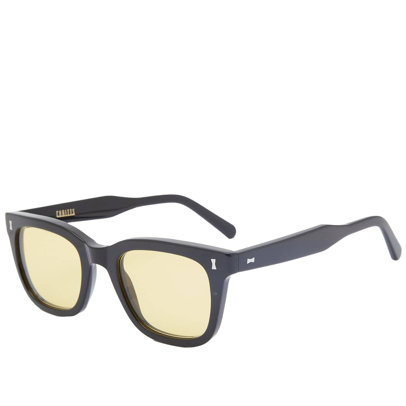 Cubitts Men's Ampton Bold Sunglasses in Black/Yellow Cubitts
