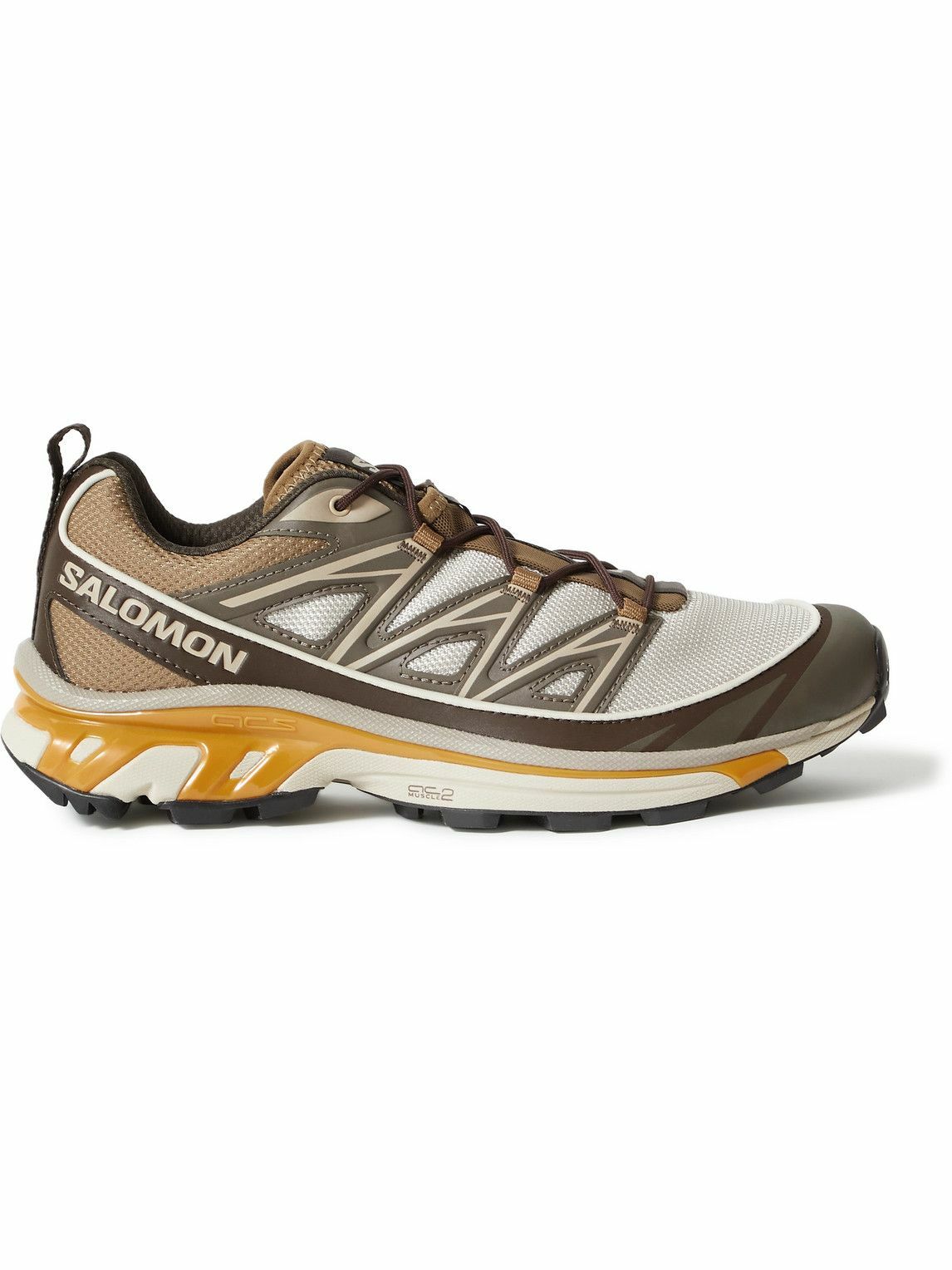 Salomon - XT-6 Expanse Rubber-Trimmed Mesh Sneakers - Neutrals Salomon