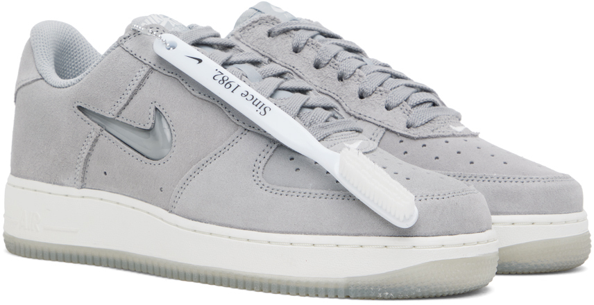 Nike Gray Air Force 1 Low Retro Sneakers Nike