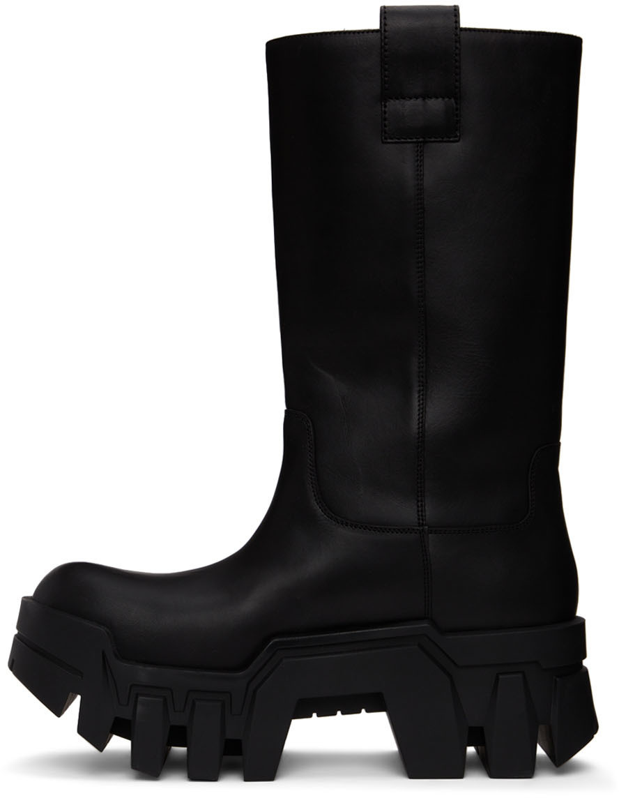 Balenciaga Black Bulldozer Boots Balenciaga