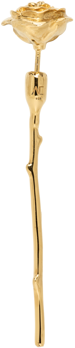 Alan Crocetti Gold Rose Earring Alan Crocetti