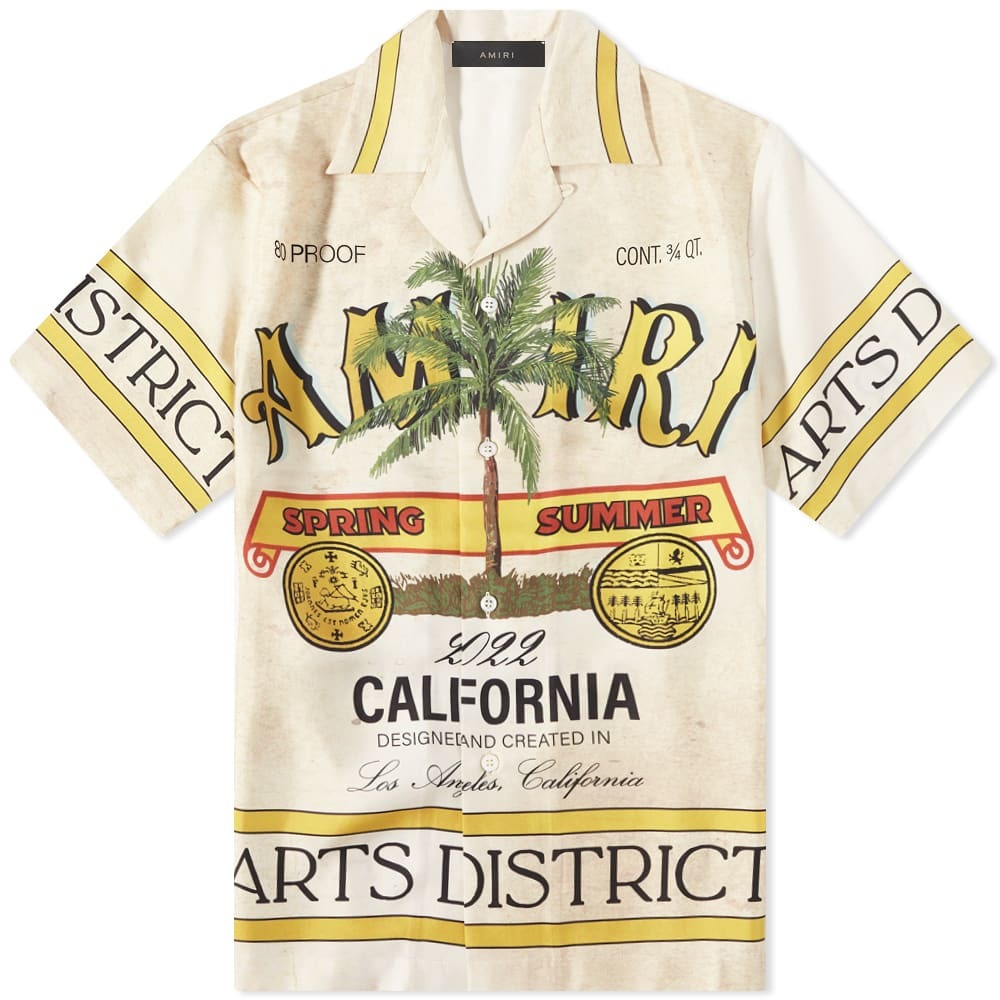 AMIRI Rum Label Vacation Shirt Amiri
