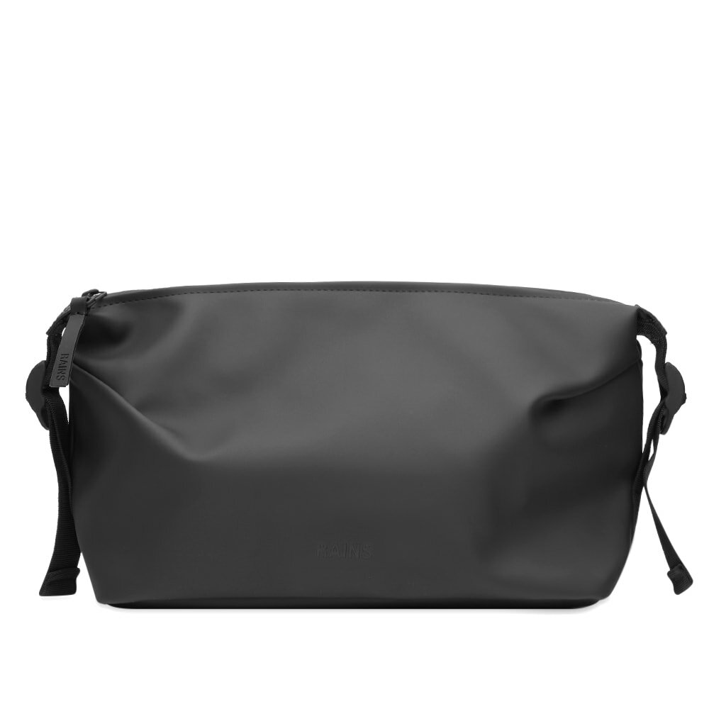 Rains Men's Weekend Wash Bag in Black Rains