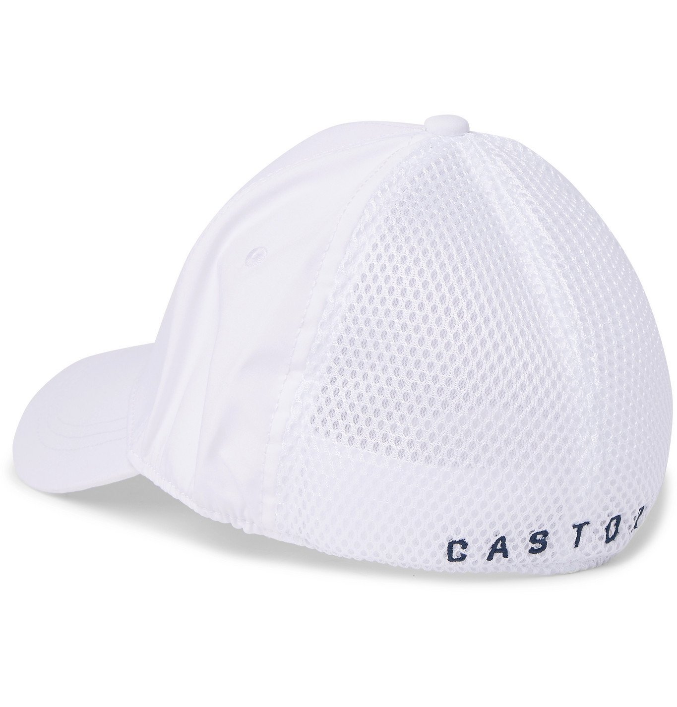 CASTORE - Ghost Logo-Embroidered Woven Baseball Cap - White CASTORE