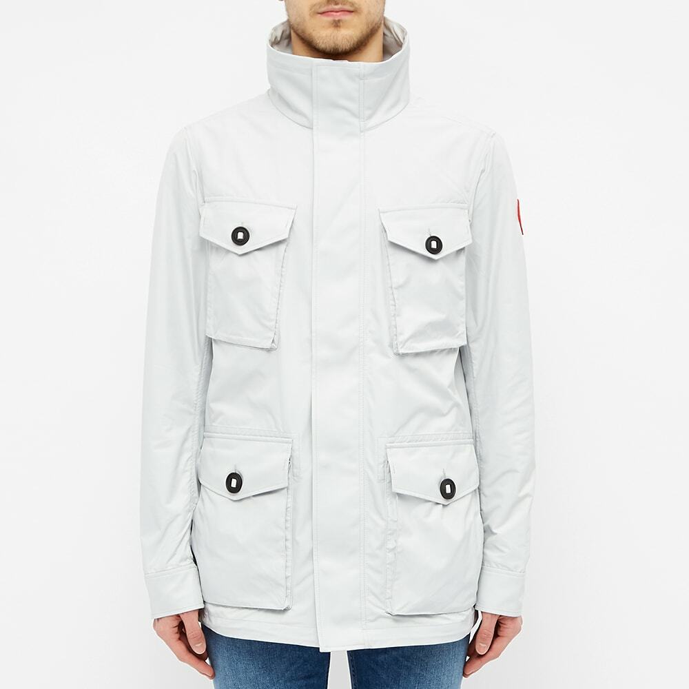 Canada Goose Men's Stanhope Jacket in Silver Birch Canada Goose