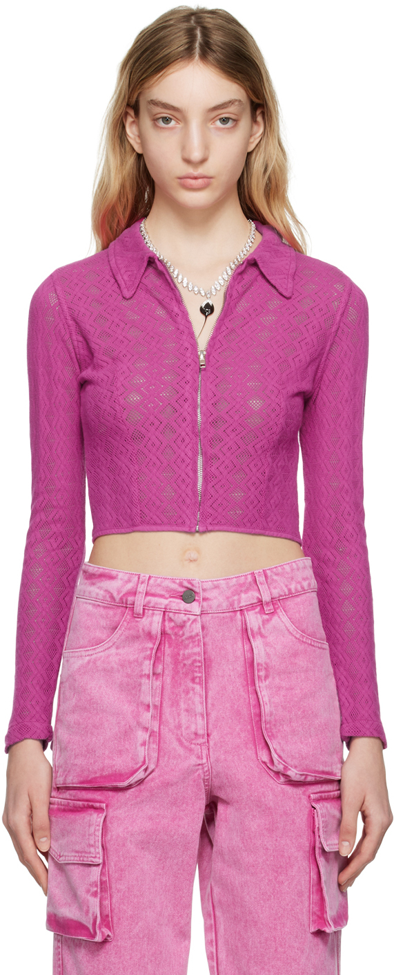 AGR Pink Zip Shirt AGR