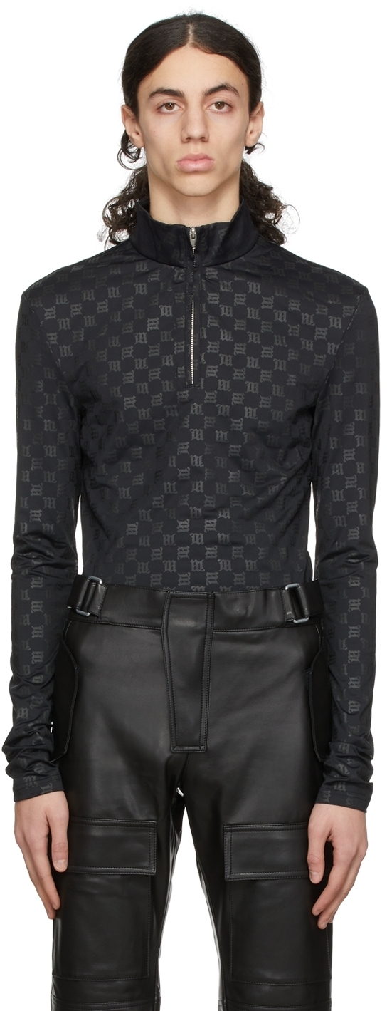 MISBHV Black Nylon Sweater MISBHV