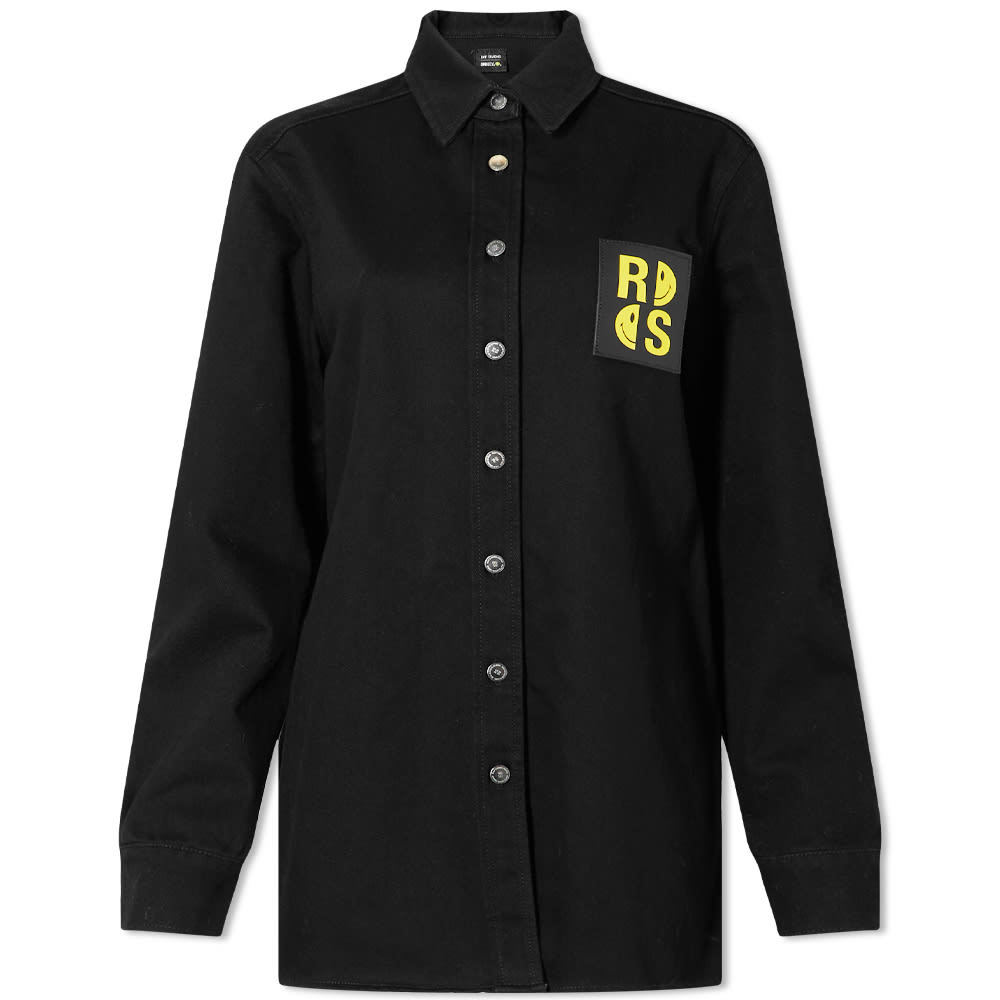 Raf Simons Logo Denim Shirt Raf Simons