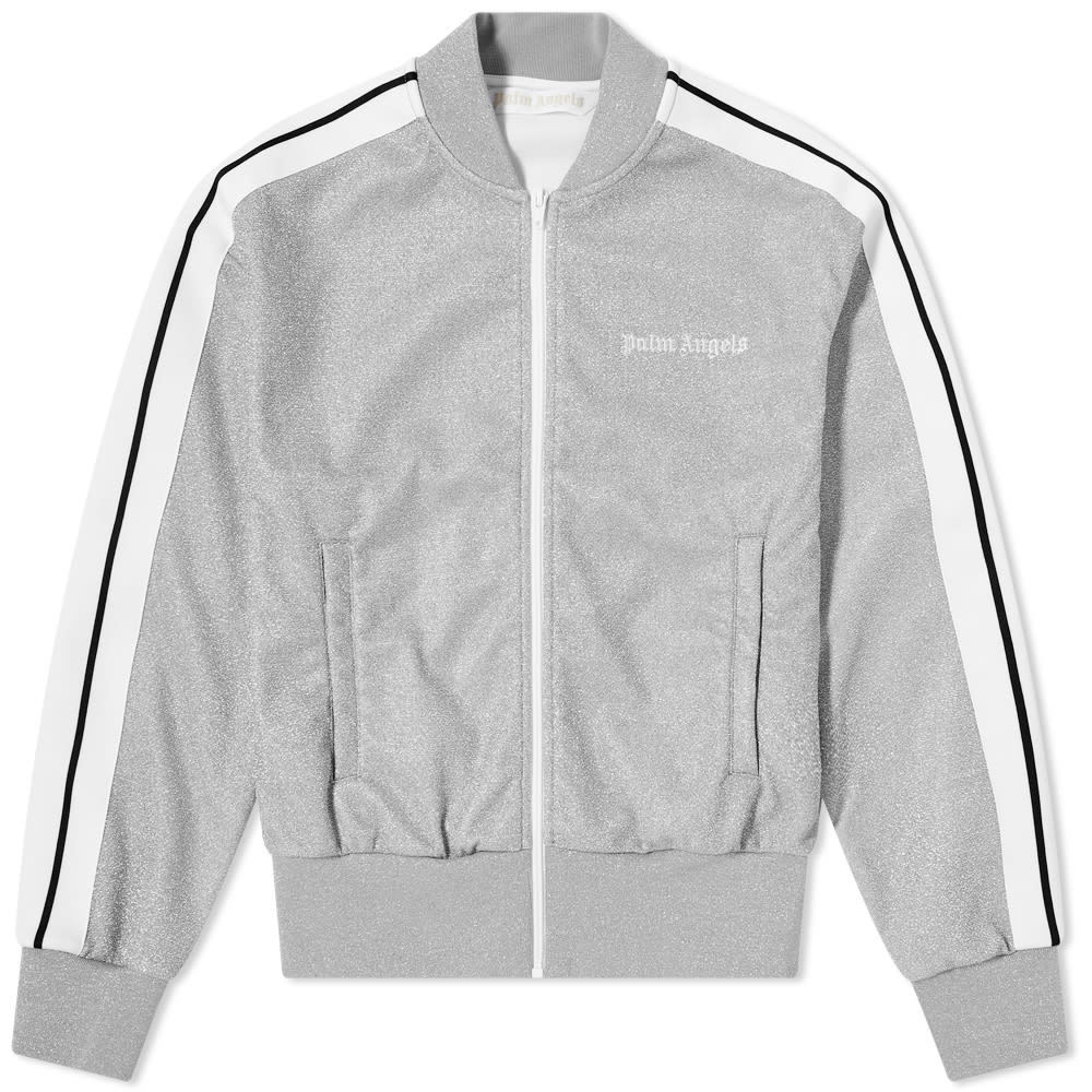 Palm Angels Glitter Bomber Track Jacket Palm Angels
