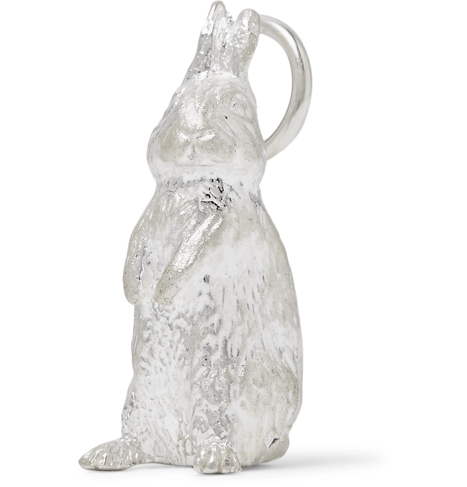 Bunney - Sterling Silver Rabbit Pendant - Silver Bunney