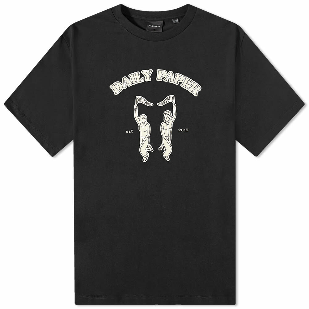 Daily Paper Men's Noma Print T-Shirt in Black Daily Paper