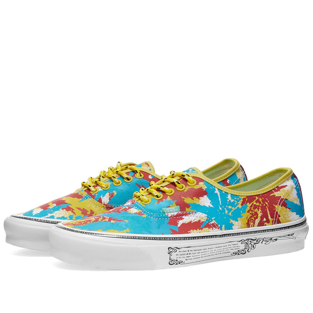 Vans Vault x Aries UA OG Authentic LX Sneakers in Weed Muted Vans