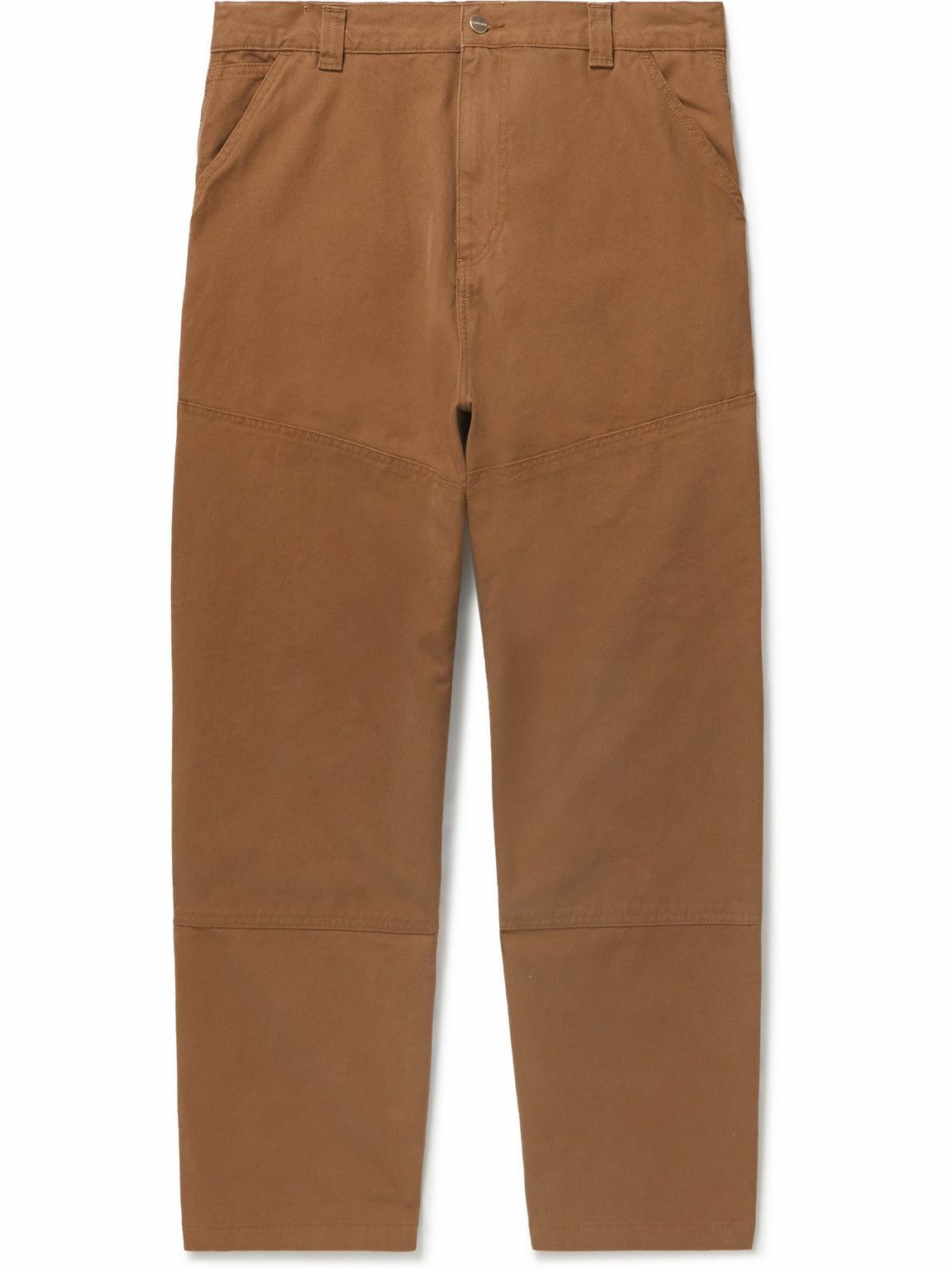 Carhartt WIP - Wide-Leg Cotton-Canvas Trousers - Brown Carhartt WIP