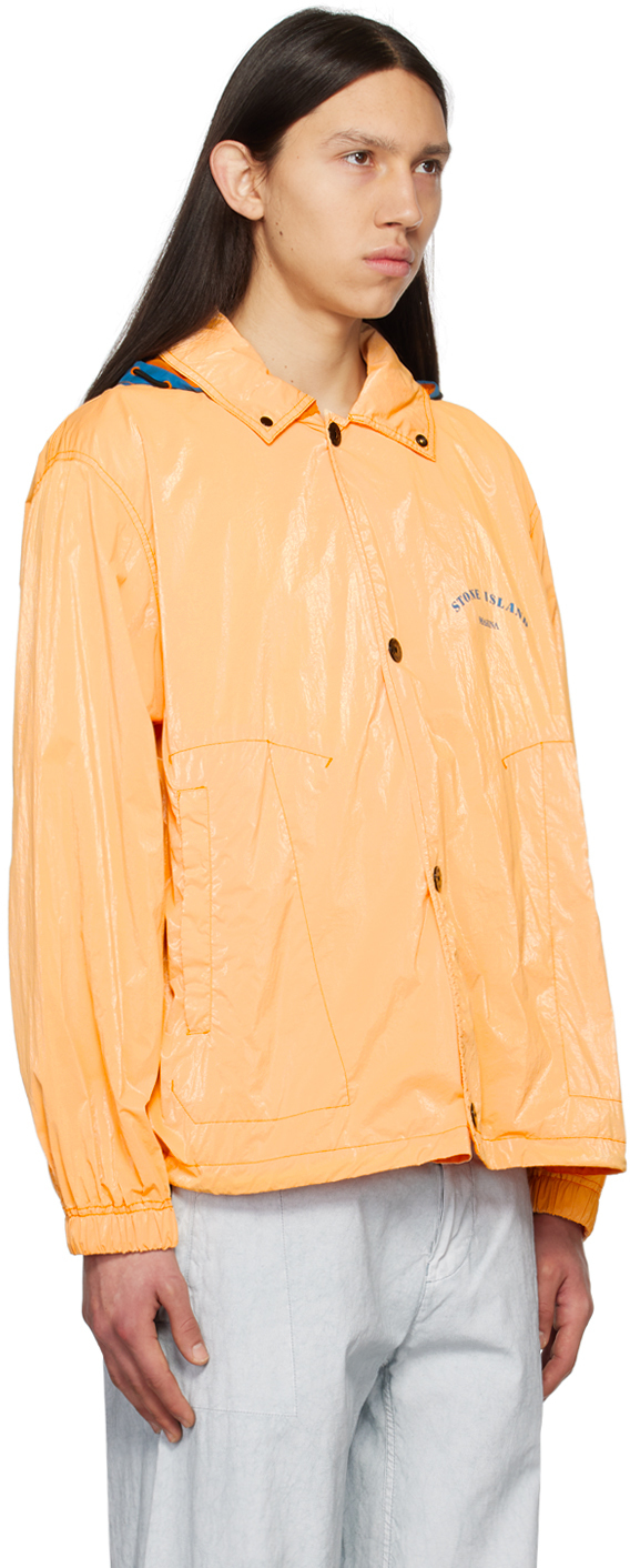 Stone Island Orange Prismatico Jacket Stone Island