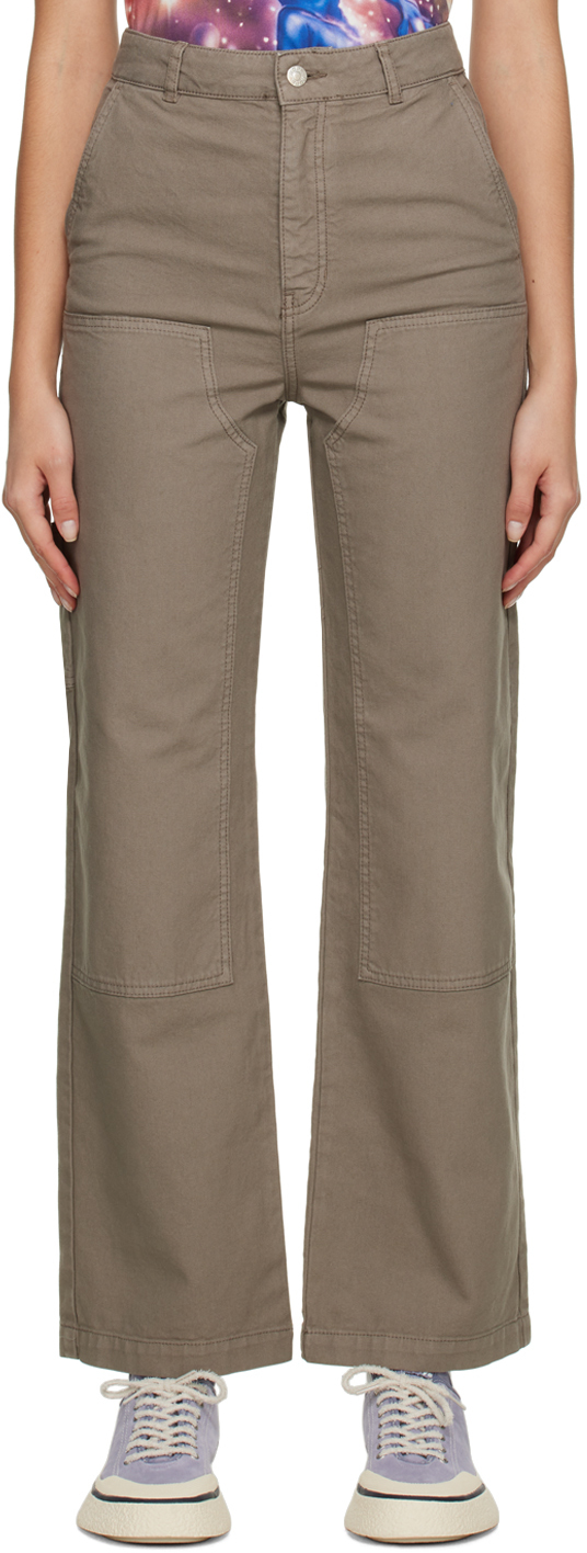 HOPE Beige Makers Trousers HOPE