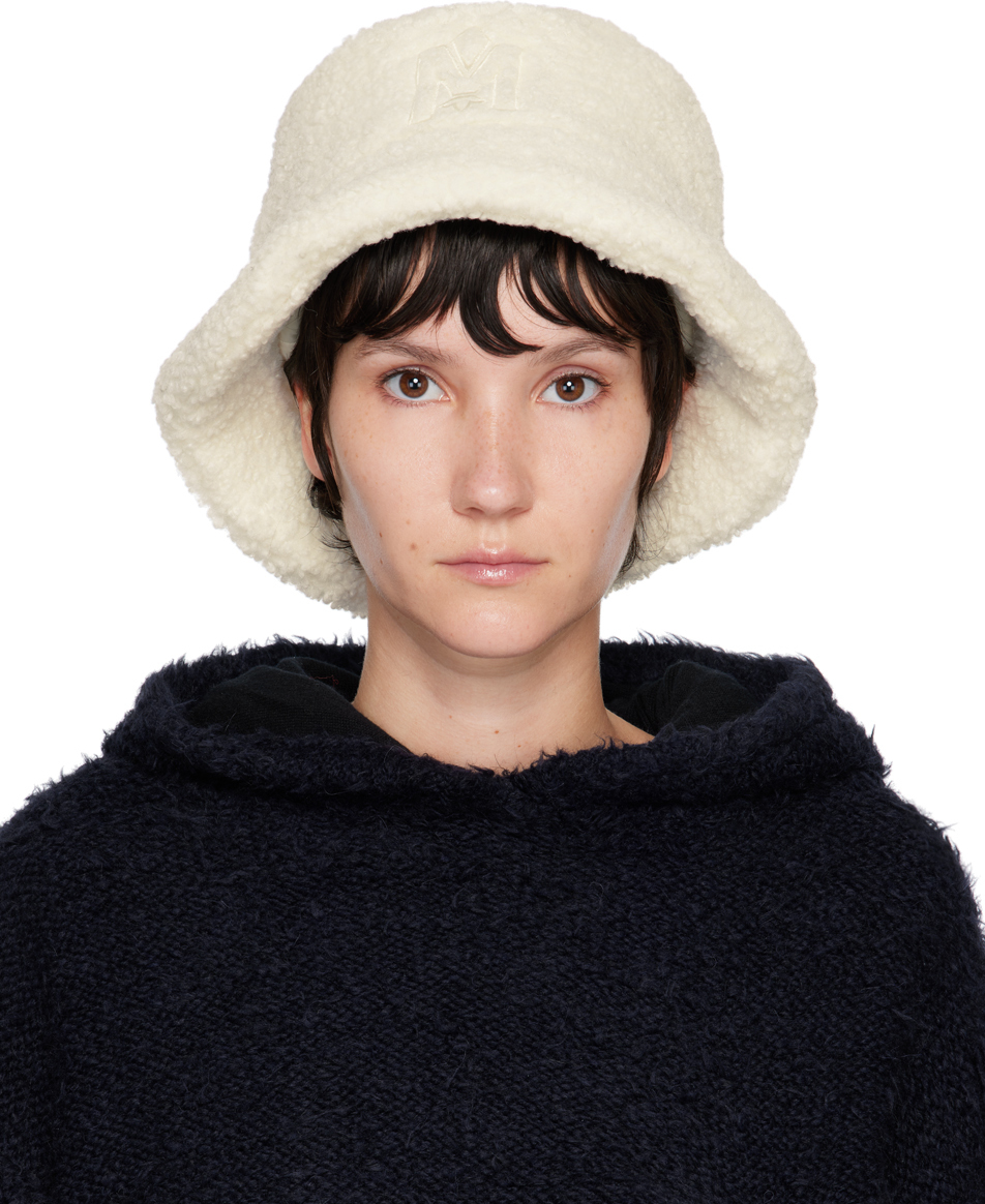 Mackage Off-White Bennet Bucket Hat Mackage