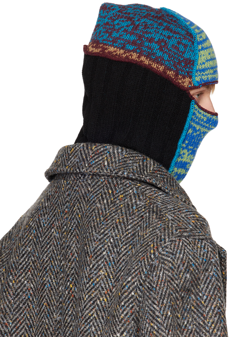 Marni Multicolor Paneled Balaclava Marni