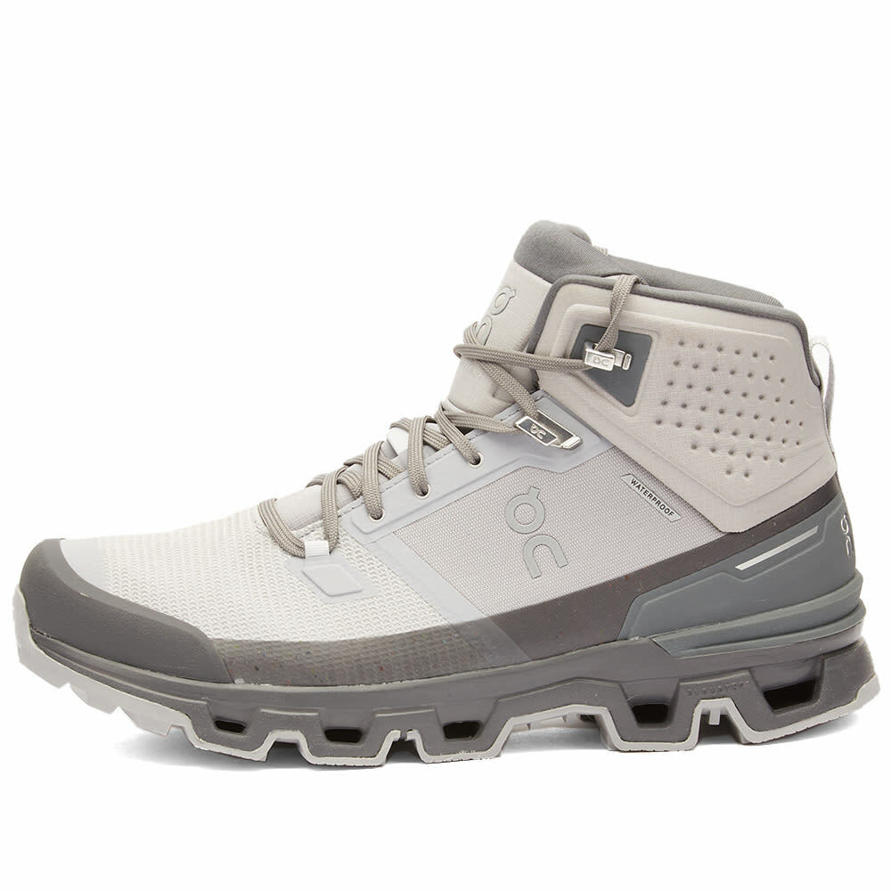 ON Men's Running Cloudrock 2 Waterproof Sneakers in Alloy/Eclipse On