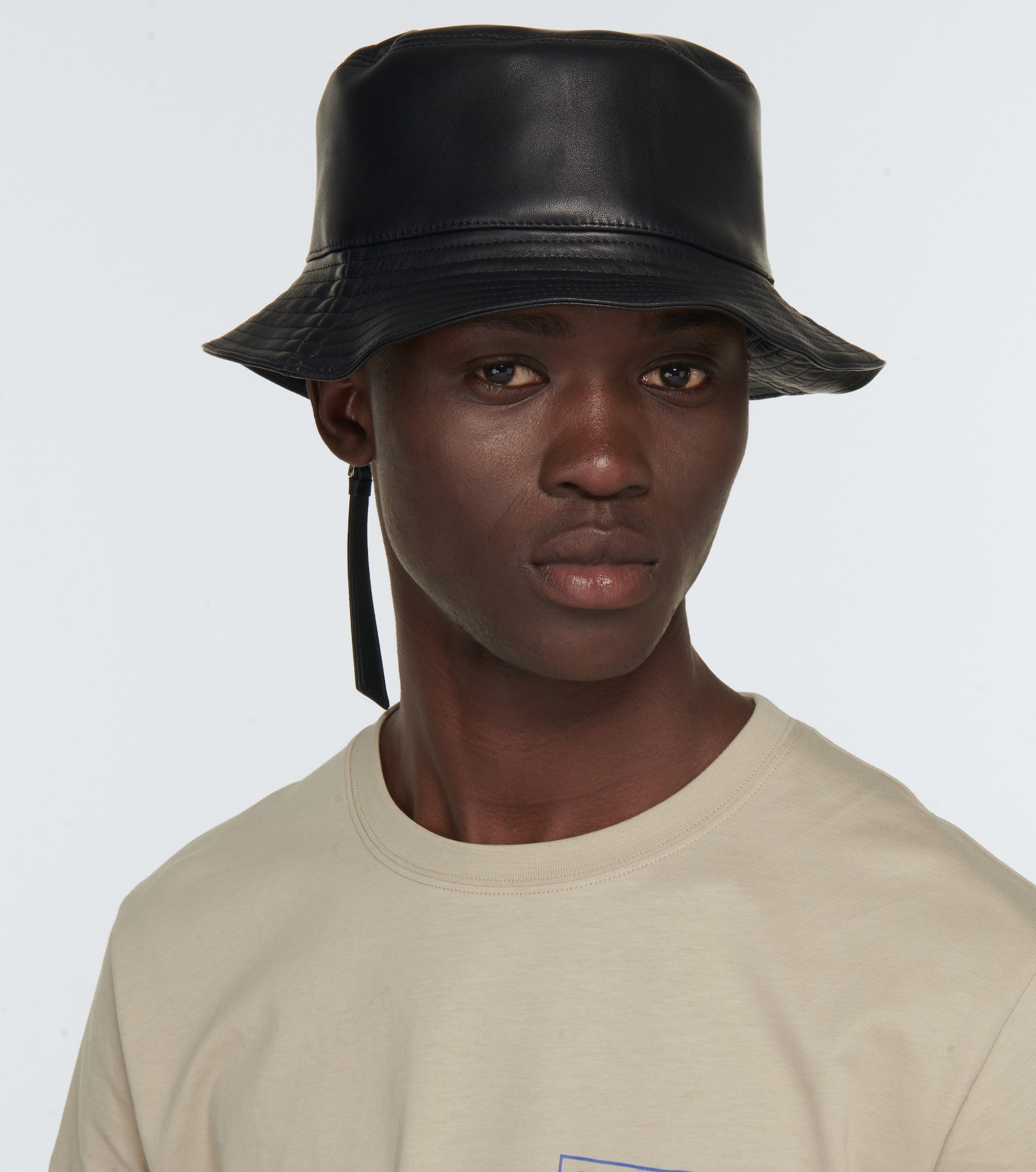 Loewe - Anagram leather bucket hat Loewe