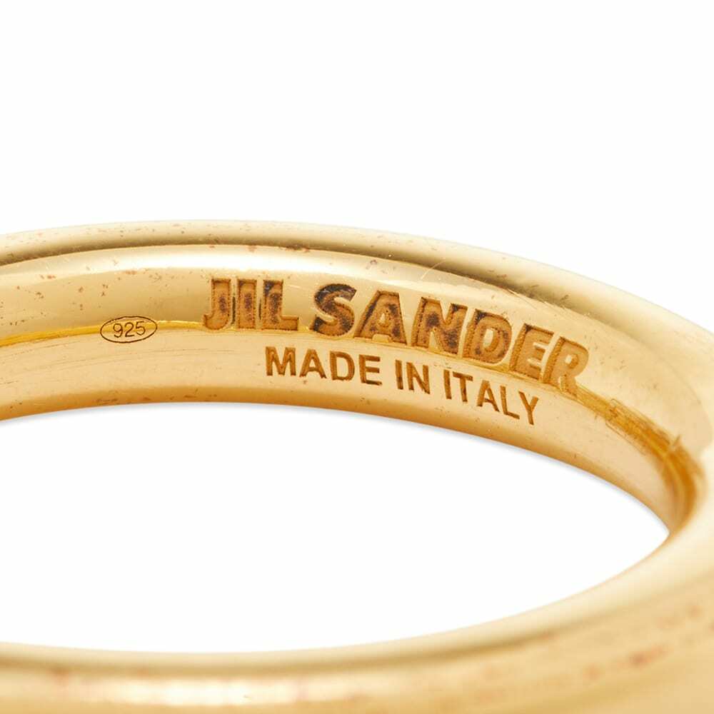 Jil Sander Women's Classic Ring in Gold Jil Sander
