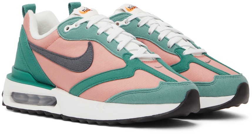 Nike Pink & Green Air Max Dawn Low-Top Sneakers Nike