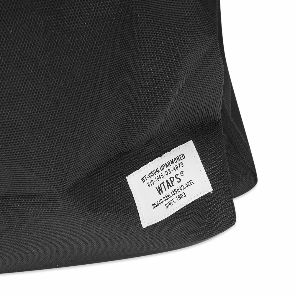WTAPS Men's Book Pack Backpack in Black WTAPS
