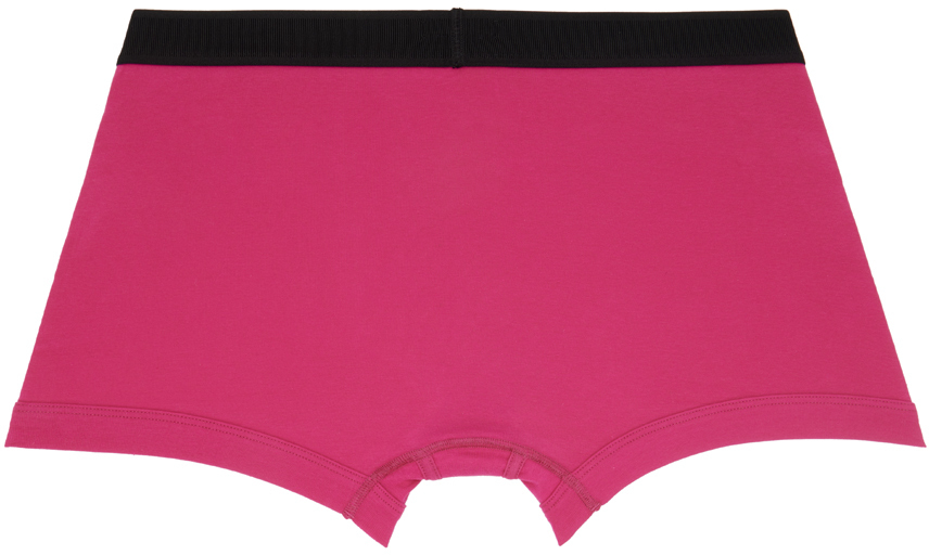 TOM FORD Pink Jacquard Boxers TOM FORD