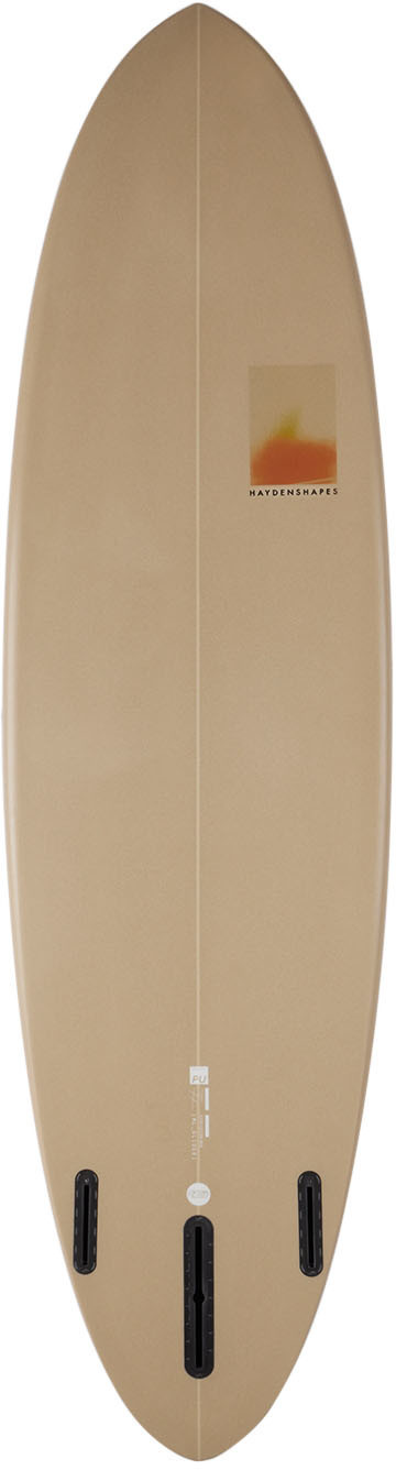 Haydenshapes SSENSE Exclusive Beige Mid Length PU Glider Surfboard ...